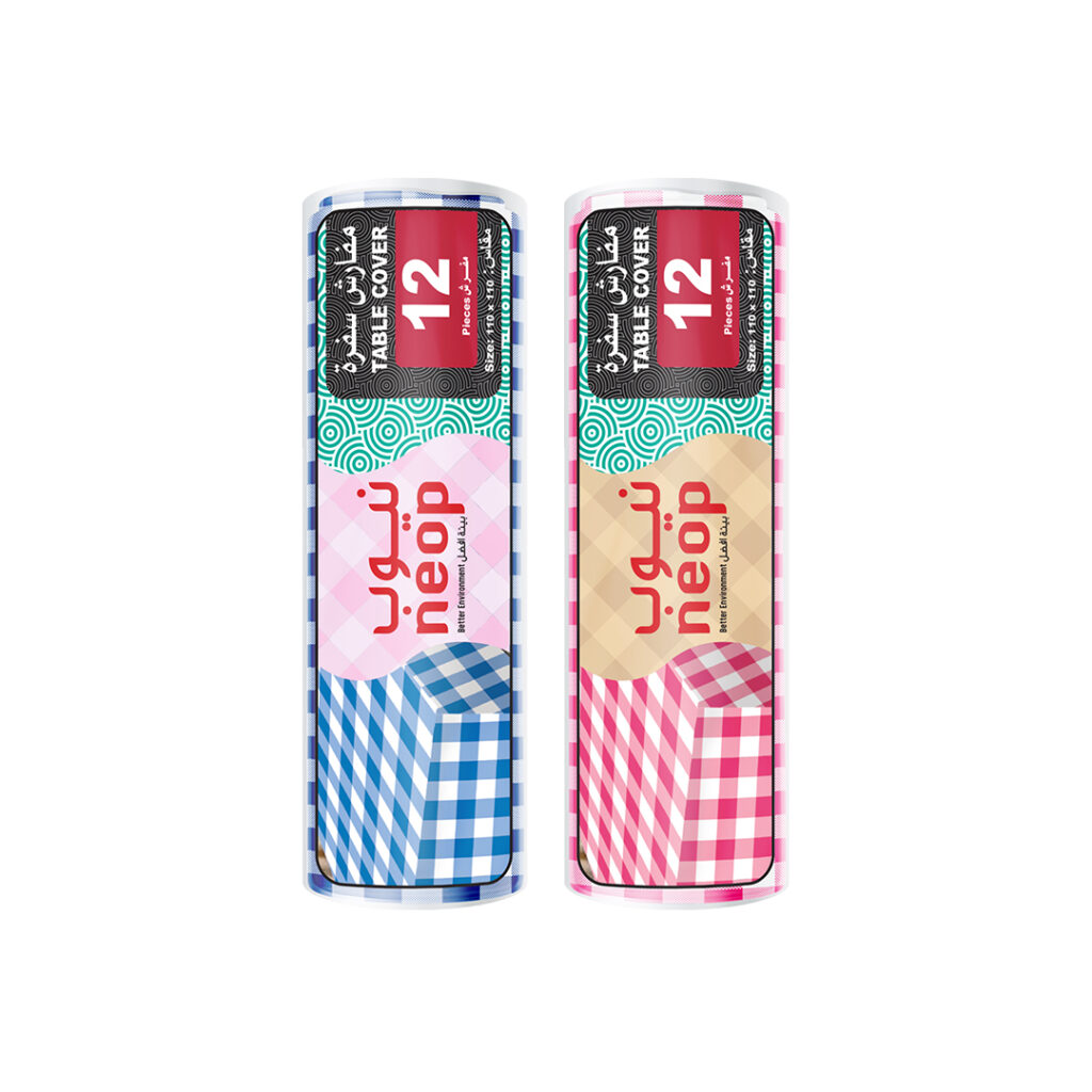 Neop Sufra Table printed LLD Roll - NEOP Industry Company شركة نيوب للصناعة